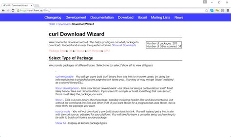Jan David Narkiewicz Developer Curl For Win64 Download Installing