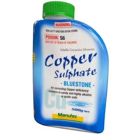 Manutec Copper Sulphate G Quality Garden Supplies