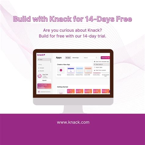 Nocode Appbuilding 14dayfreetrial Knackapps Databasemanagement