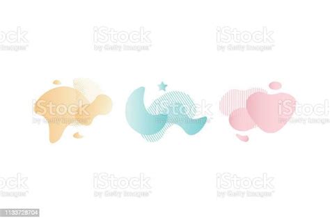 다양 한 모양에서 현대적인 스타일의 추상화 액체 배경입니다 색상 템플릿 일러스트 벡터입니다 0명에 대한 스톡 벡터 아트 및 기타 이미지 Istock