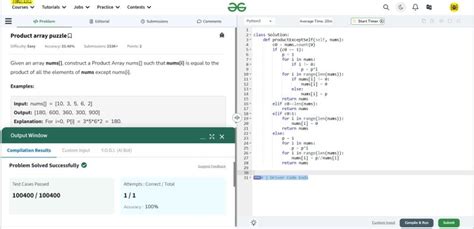 Sandeep Yadav On Linkedin Geekstreak2024 Codingchallenge Geeksforgeeks Arraymanipulation