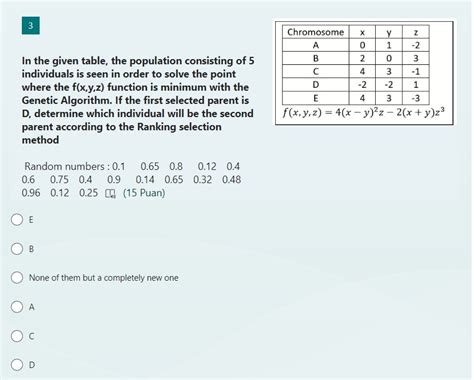 Solved In The Given Table The Population Consisting Of Chegg Com