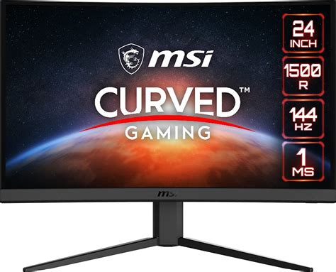 Монитор 23.6" MSI Optix G24C4 -- Full HD 1500R VA / 144Гц / 8-Bit ...