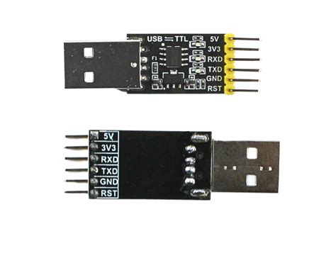 Conversor USB Para TTL Com CH340 Jumpers Usinainfo