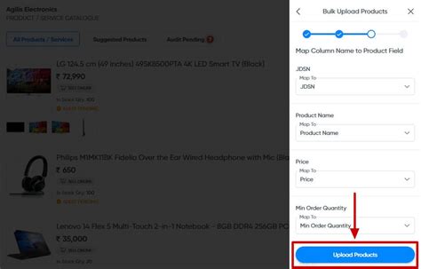 Justdial Seller Support Bulk Upload Products