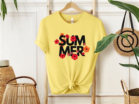 Summer Unisex Jersey Short Sleeve Tee Unifort T Shirt Summer