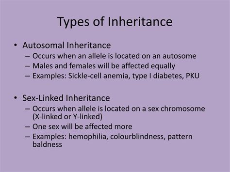 PPT Sex Linked Inheritance PowerPoint Presentation Free Download ID