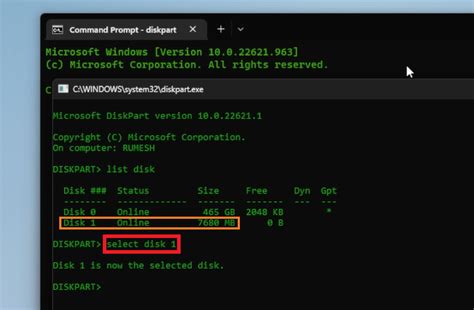 How To Format A Pen Drive Using CMD