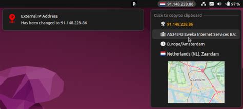 Show External Ip Gnome Shell Extensions
