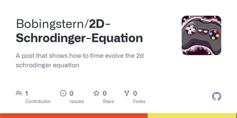 Github Bobingstern 2d Schrodinger Equation A Post That Shows How To Time Evolve The 2d