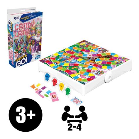 Jogo De Tabuleiro Candy Land Portatil Hasbro