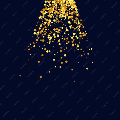 레드에 골드 색종이입니다 고립 된 황금 먼지 입자 호일 테두리 기하학적 기념일 배경입니다 벡터 라운드 보케 추상 무지개 빛깔의 배경입니다 유체 생일 카드 임의의