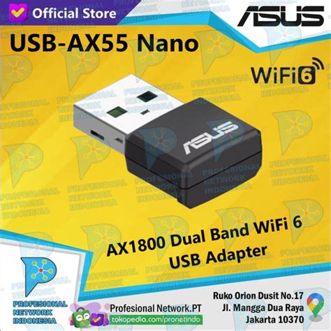 Promo Asus Usb Ax Nano Ax Wifi Usb Adapter Asus Usb Ax Wifi Usb Cicil X Jakarta