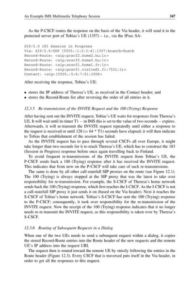 An Example IMS Multimedia