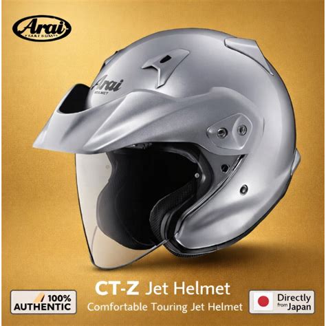 Arai Ct Z Jet Motorcycle Helmet Various Colors And Sizes Shopee