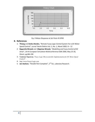Design And Implementation Of DC Motor Speed Control Using Fuzzy Logic PDF