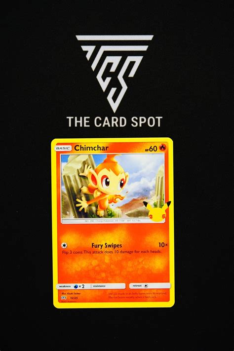 1225 Chimchar Pokemon Tcg The Card Spot Pty Ltd