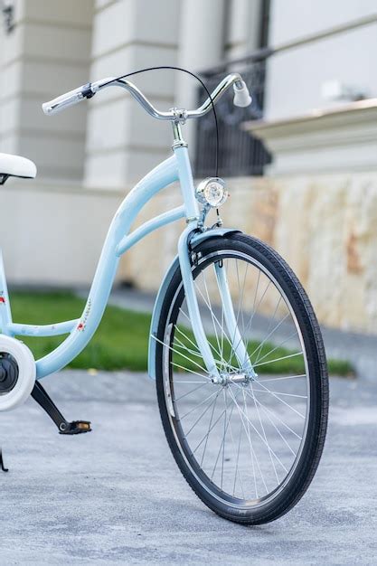 Premium Photo Side View Of A Modern City Urban City Bike Or Bicycle
