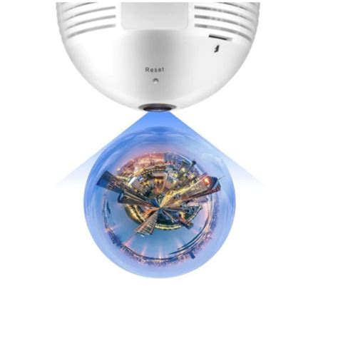 Крушка със Spycam Spycam Wi Fi сензор за движение ъгъл 360 градуса Emag Bg