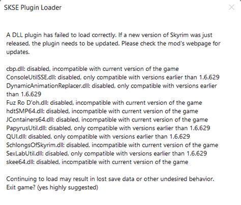 How Do You Update Adress Library And Skse Technical Support Skyrim