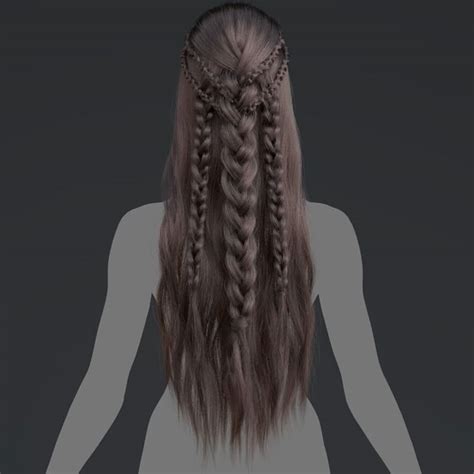 Dr Hair Claim Lotr Elf Hair Asgardian Hairstyles Full Head Of Braids