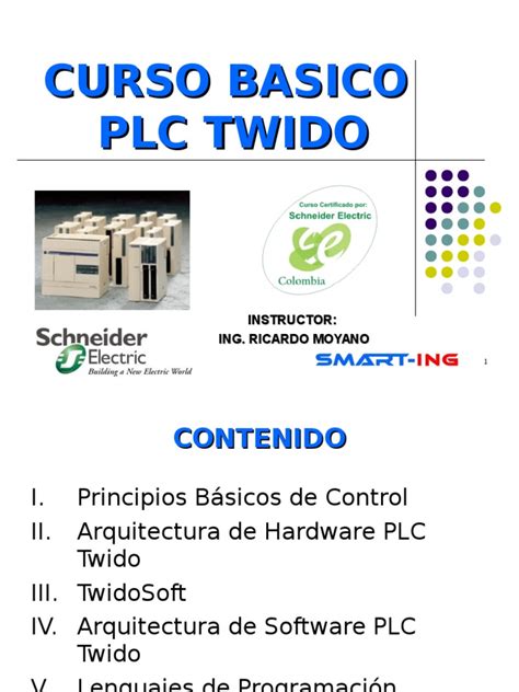 Curso De Plc Twido Basico 1ra Parte Pdf Controlador Lógico