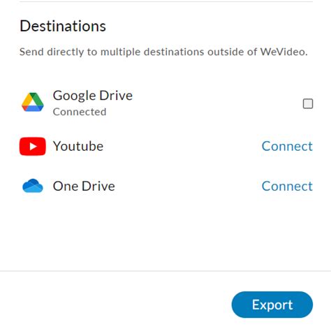 How Do I Adjust The Export Settings When Completing A Video WeVideo