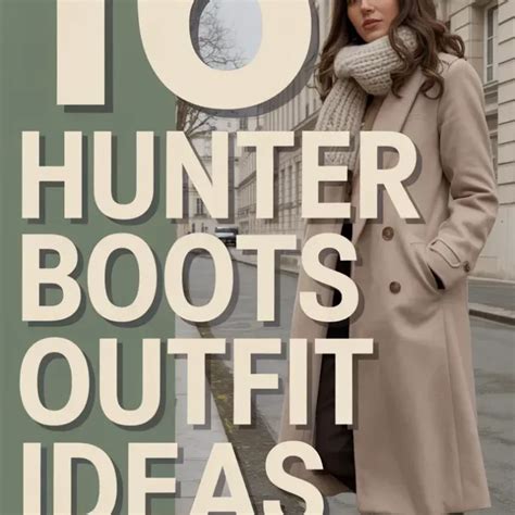 16 Hunter Boots Outfits To Stay Stylish All Winter • Living Gorgeous