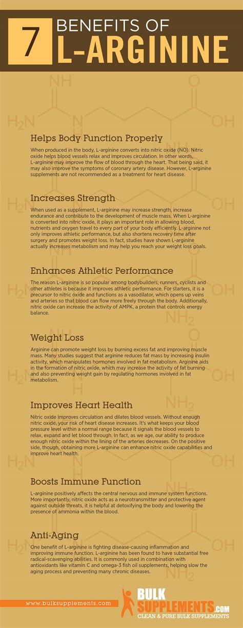 4 Ways L Arginine Benefits The Body And How To Use It