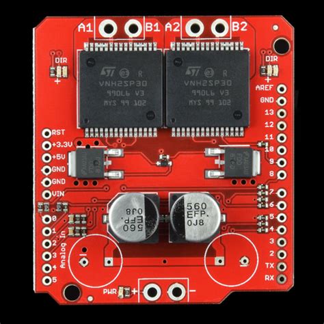 Подключение monster moto shield Аппаратная платформа arduino