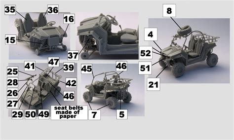 Airborne Miniatures Polaris Rzr Sw Assembly