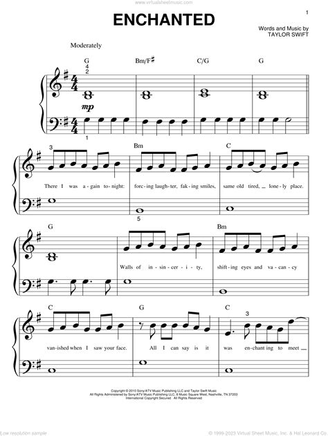 Red Taylor Swift Piano Sheet Music Free At Melvin Hope Blog