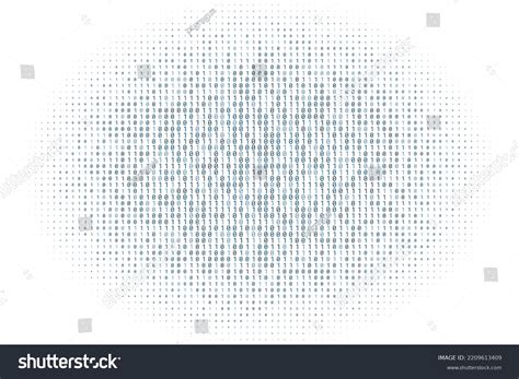blue digital data matrix binary code stock vector royalty free 2209613409 shutterstock