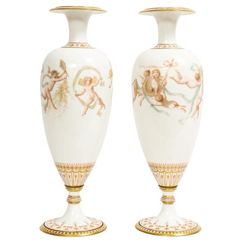 Sevres Porcelain Art Deco Vase For Sale At 1stdibs