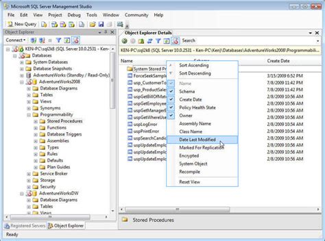 Manipulating Multiple Objects In Sql Server Management Studio Hot Sex