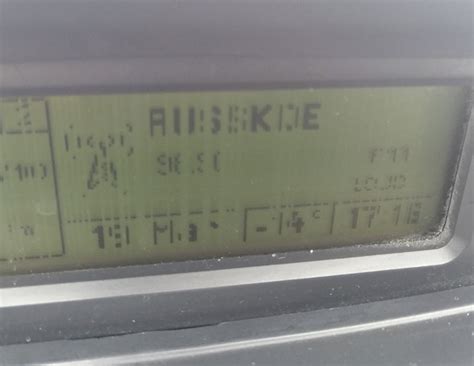 Датчик температуры наружного воздуха Ситроен С5 — Citroen C5 (1G), 2 л ...