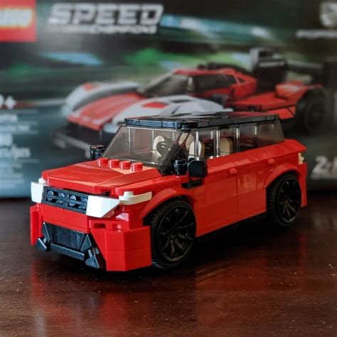 Lego Moc Land Rover Range Rover Evoque By Rhinoswagobius Rebrickable Build With Lego