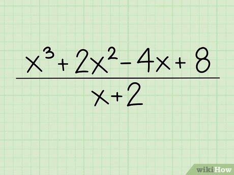 How To Divide Polynomials Using Synthetic Division Easy Steps
