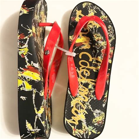 Sam Edelman Shoes New Sam Edelman Pattern Platform Flip Flop Poshmark