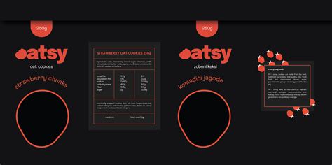 Oatsy Oat Cookie Packaging Design On Behance
