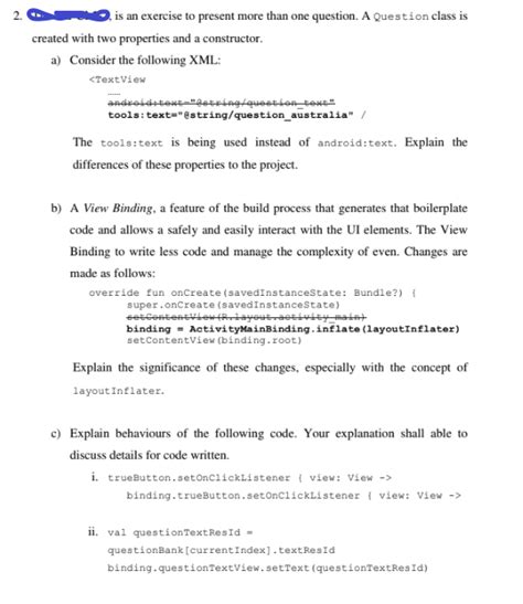 Solved Is An Exercise To Present More Than One Question A Chegg Com