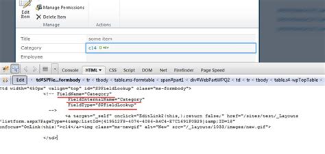 Sharepoint Tips How To Quickly Get Fields Internal Name From A Listform
