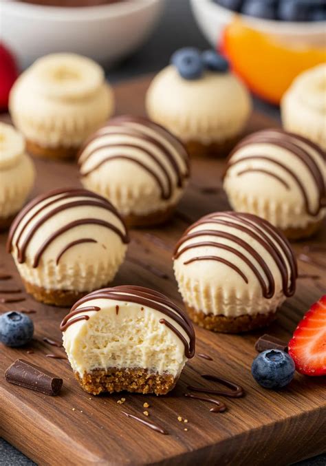 Easy No Bake Cheesecake Bites Recipe