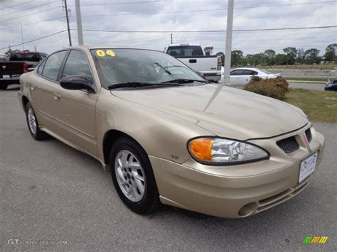2004 Champagne Beige Metallic Pontiac Grand Am Se Sedan 79263797 Photo