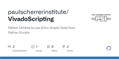 Github Paulscherrerinstitutevivadoscripting Python Utilities To Use Xilinx Vivado Tools From