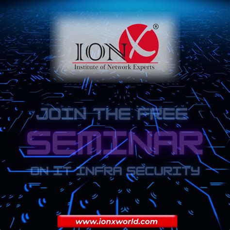 ionx networking security and software institute on linkedin hackingseminar ethicalhacking