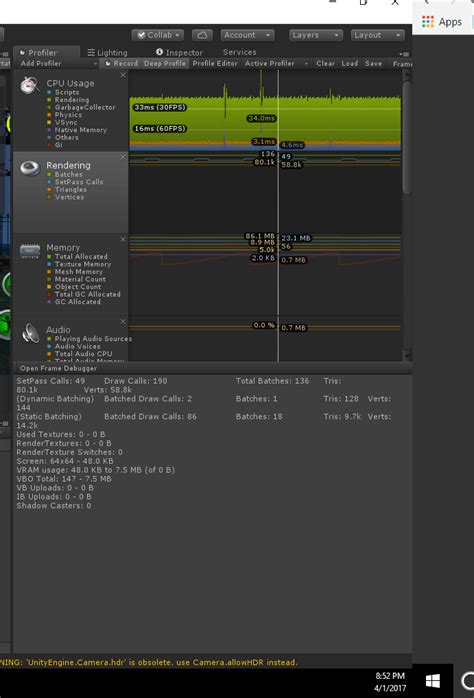 Unity 56 Android Performance Questions And Answers Unity Discussions