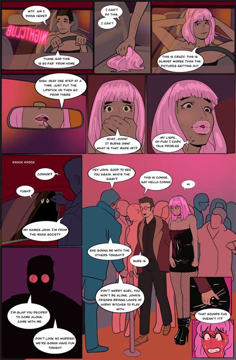 Rule 34 Blackmail Bulge Grab Crossdressing High Heels Latex Dress