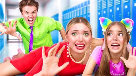 Хорошая Девушка Стала Буллером Плохая Vs Хорошая Студентка Youtube