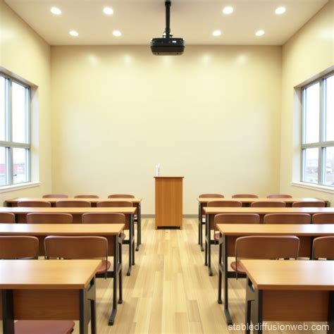 Classroom Scene Stable Diffusion Online